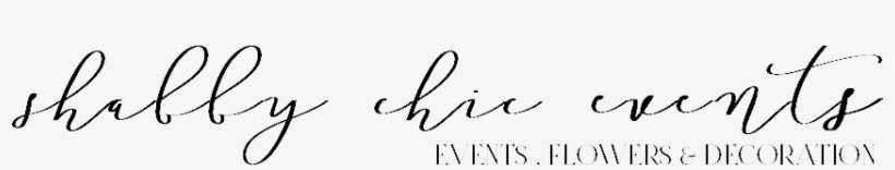 Shabby Chic Events - Calligraphy PNG Image | Transparent PNG Free ...