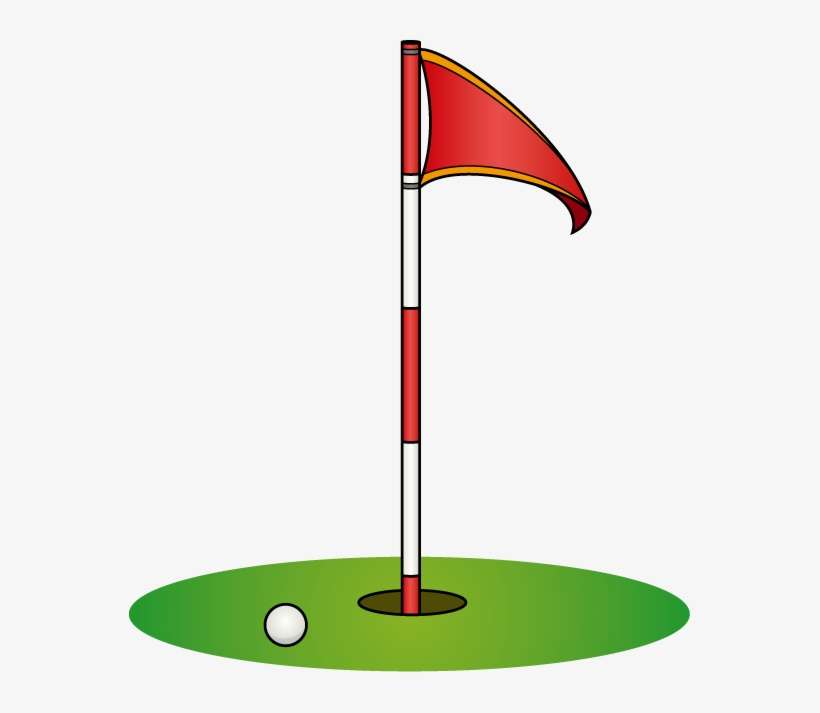 Flags Clipart Golf Ball - Golf Flag Vector Png PNG Image | Transparent ...