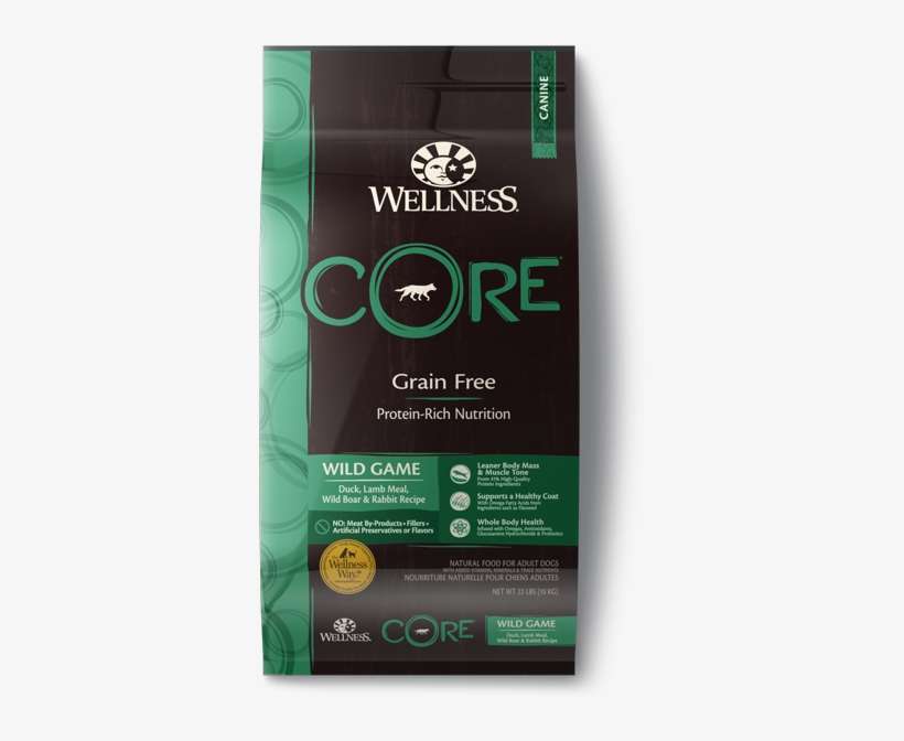 Wellness Core Grain Free Natural Wild Game Duck, Turkey, - Wellness ...