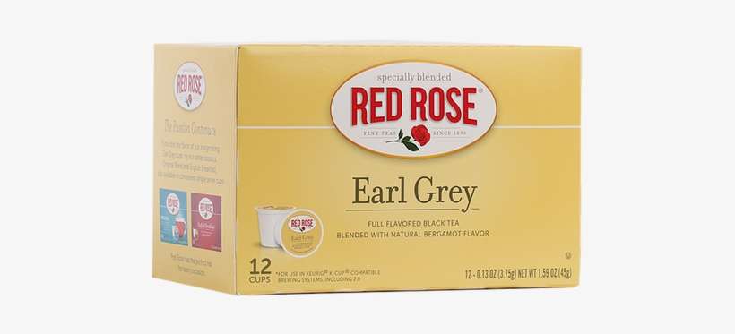 Red Rose Earl Grey Single Serve Cups - Red Rose Tea Red Rose Earl Grey ...