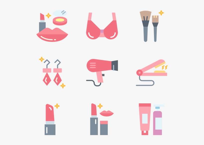 Beauty 36 Icons - Cosmetics PNG Image | Transparent PNG Free Download ...
