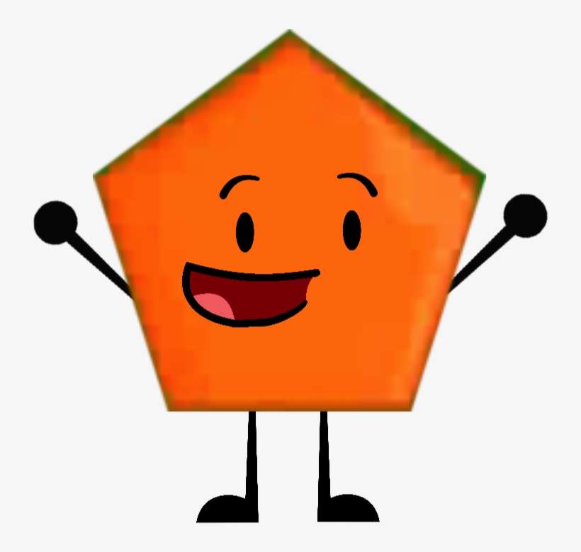 Download Orange Pentagon Shape Battle - Pentagon Shape Cartoon ...