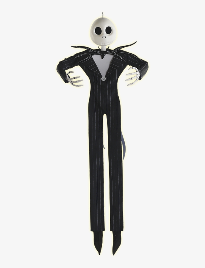 Jack Poseable Hanging Character - Hanging Jack Skellington PNG Image ...