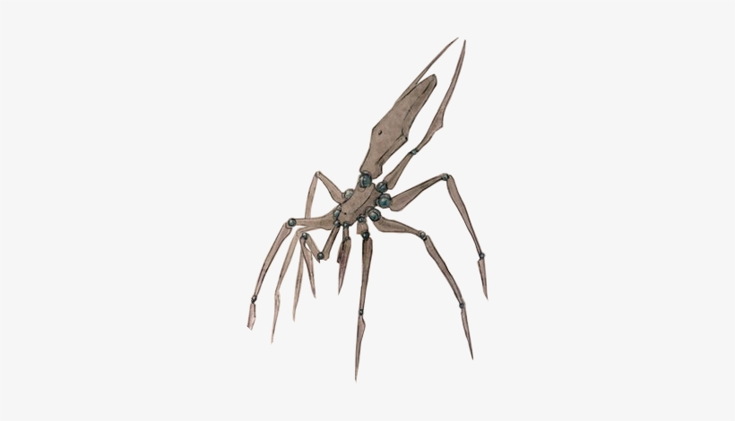 Automata Fate Labyrinth - Wolf Spider PNG Image | Transparent PNG Free ...