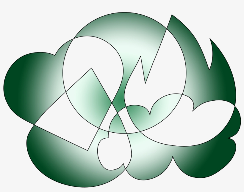 Following Each Curve Through The Corners, We Can Identify PNG Image ...