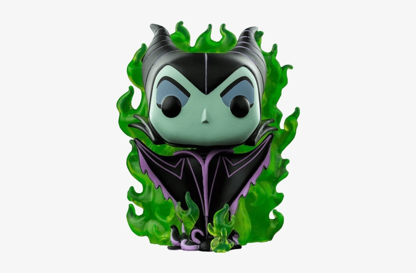Maleficent In Green Flame - Maleficent Pop PNG Image | Transparent PNG ...