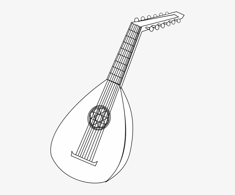 Download Lute 1 Clipart Png - Lute | Transparent PNG Download | SeekPNG