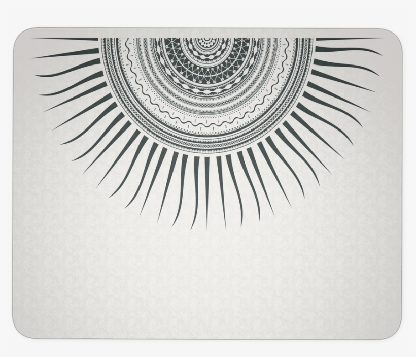 Tribal Sun Mouse Pad - Vector Graphics PNG Image | Transparent PNG Free ...