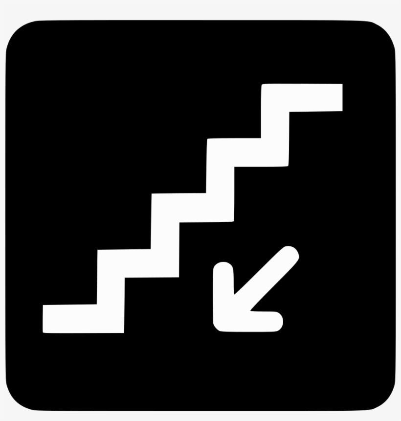 Aiga Stairs Down Inv - Go Down Clipart PNG Image | Transparent PNG Free ...