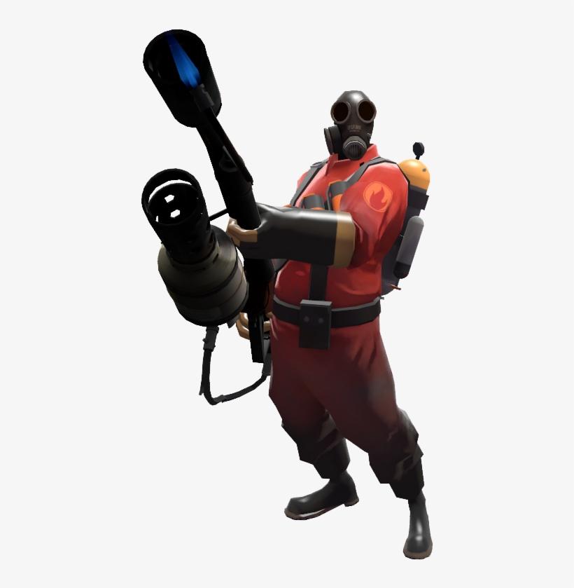 Pyro - Team Fortress 2 Pyro Render PNG Image | Transparent PNG Free ...