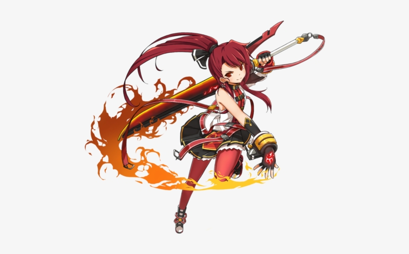 Pyro Knight - Elsword Elesis Pyro Knight PNG Image | Transparent PNG ...