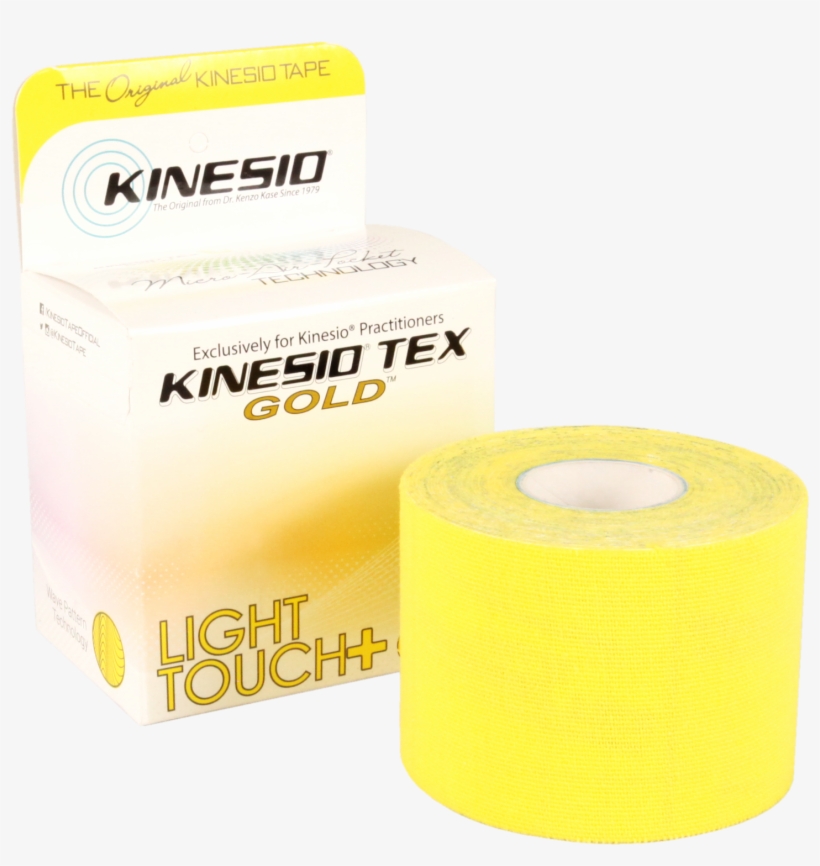 Download Kinesio® Tex Gold™ Light Touch - Kinesio Tex Gold Kinesiology Tape | Transparent PNG ...