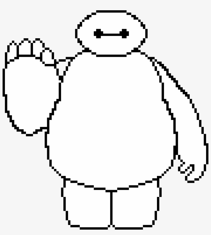 Baymax Pixel - Baymax Pixel Art PNG Image | Transparent PNG Free Download on SeekPNG