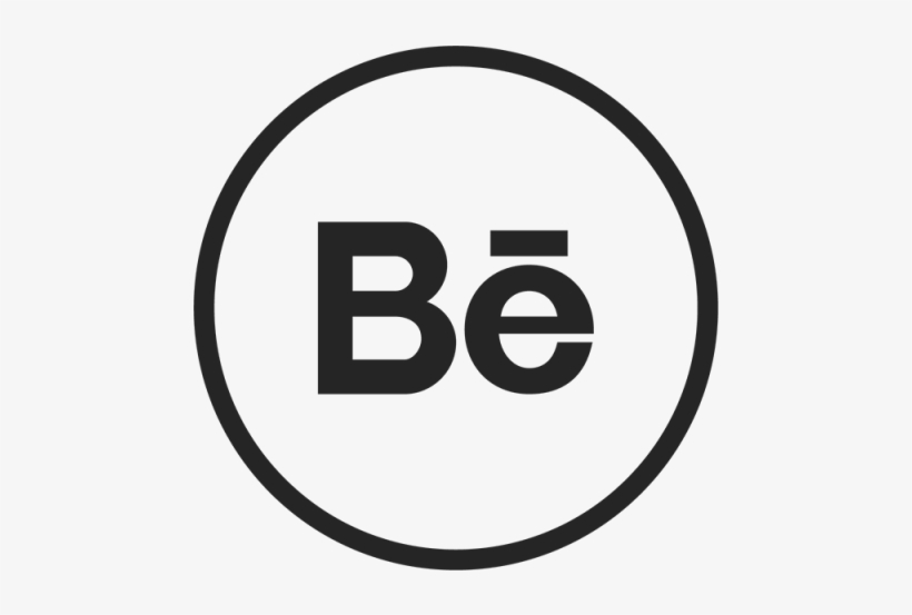 Download Behance Icon, Behance, Black, White Png And Vector - Logo ...