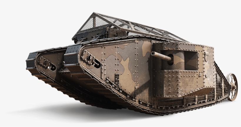 The First In The World Of Tanks - World Of Tanks Mark 1 PNG Image ...