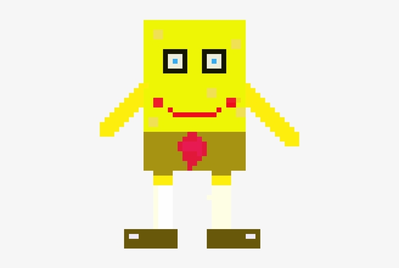Download Bob Esponja - Pixel Art | Transparent PNG Download | SeekPNG
