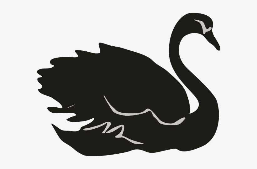 Smock Swan Motif - Black Swan PNG Image | Transparent PNG Free Download ...