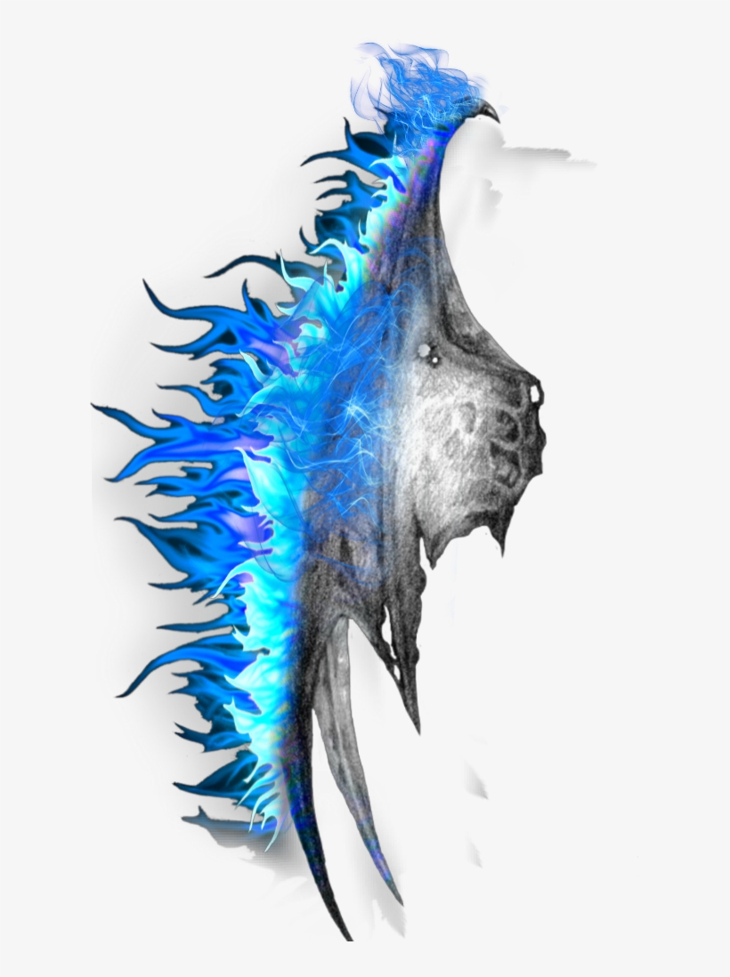 Download Wing Demonwing Devil Blue Fireblue Fire - Devil | Transparent ...