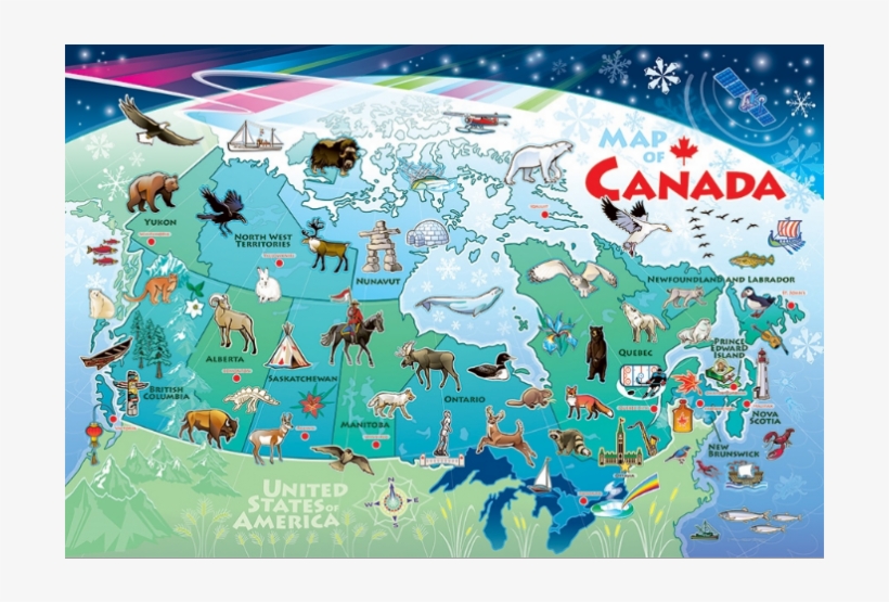 Canada Animal Map PNG Image | Transparent PNG Free Download on SeekPNG