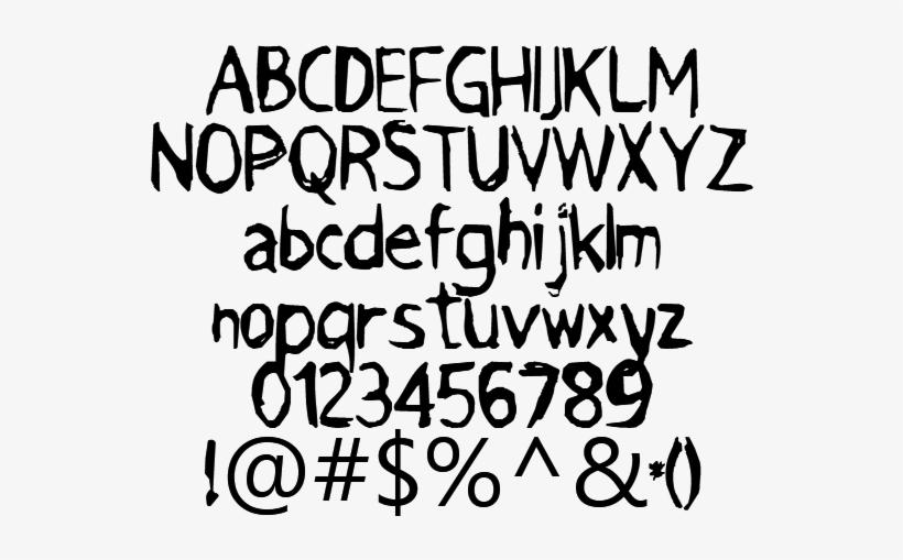 Download Grimace Font - Text PNG Image | Transparent PNG Free Download ...