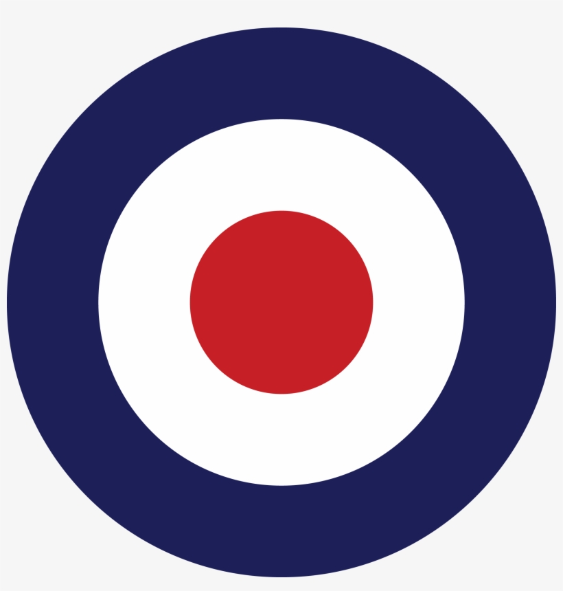 British Roundel Рондел Vector - Target Svg PNG Image | Transparent PNG ...