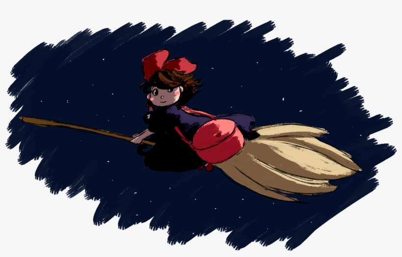 Download Kiki's Delivery Service - Cartoon | Transparent PNG Download ...