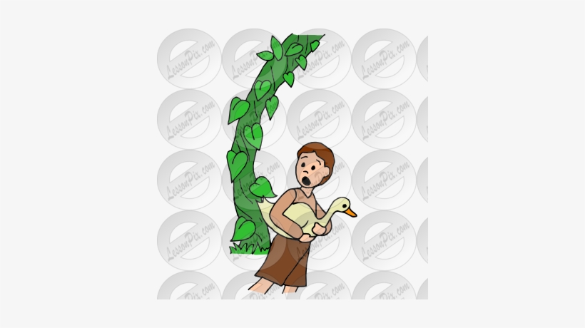 Green Leaves Clipart Jack And The Beanstalk PNG Image | Transparent PNG ...