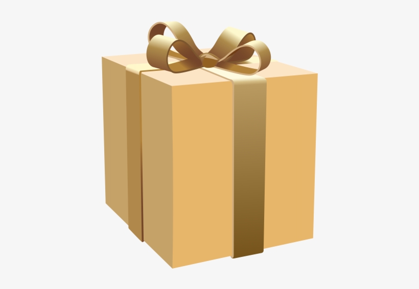 Cream Gift Box Png Clipart - Gift Box Png PNG Image | Transparent PNG ...