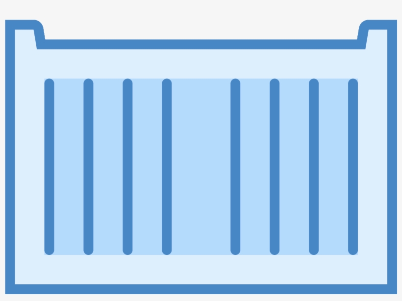 Shipping Container Icon - Majorelle Blue PNG Image | Transparent PNG ...
