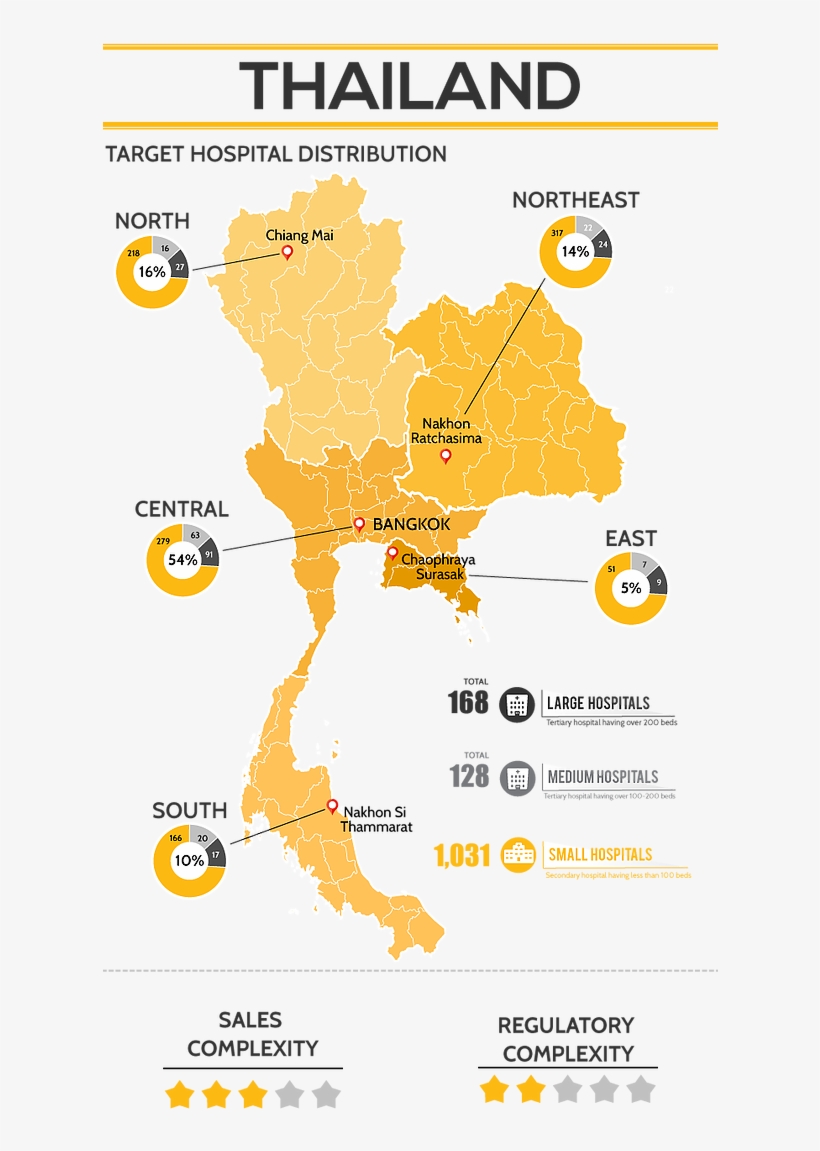 Previousnext - Thailand Hospital Map PNG Image | Transparent PNG Free ...