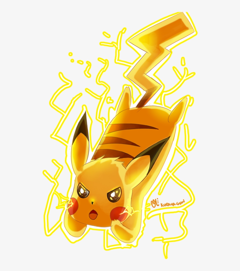 Pikachu Clipart Thunderbolt - Pikachu Thunderbolt Png PNG Image ...