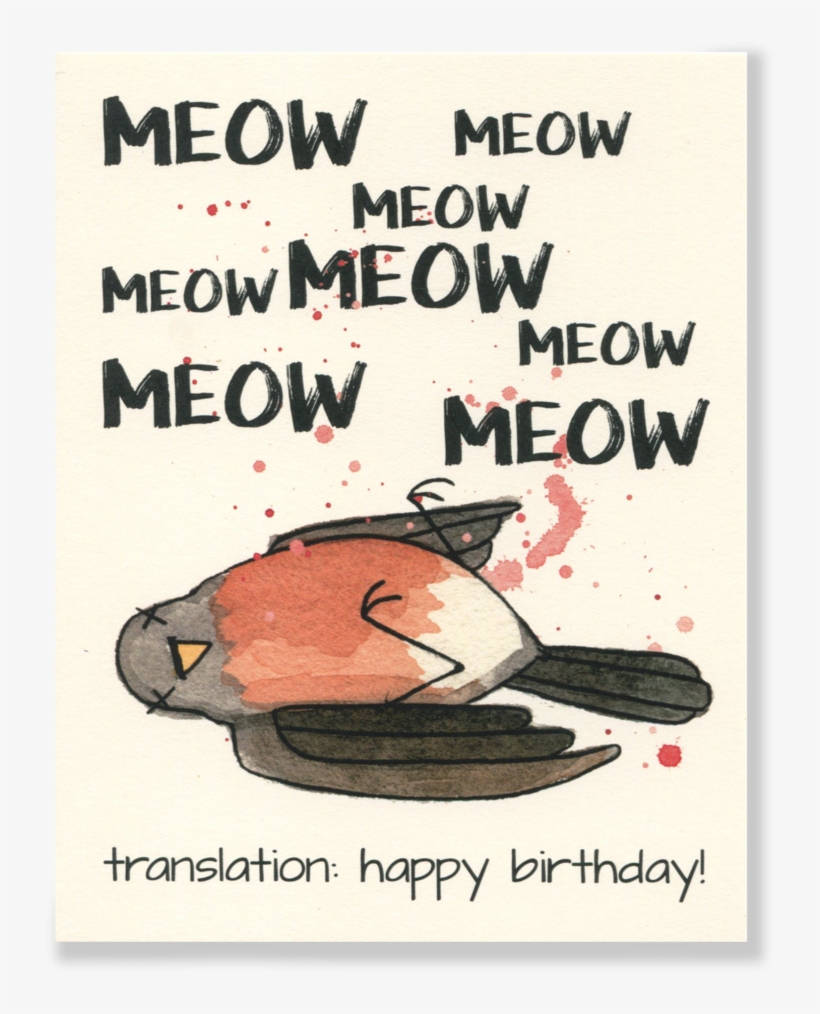 Meow Card Cat People Press PNG Image | Transparent PNG Free Download on ...