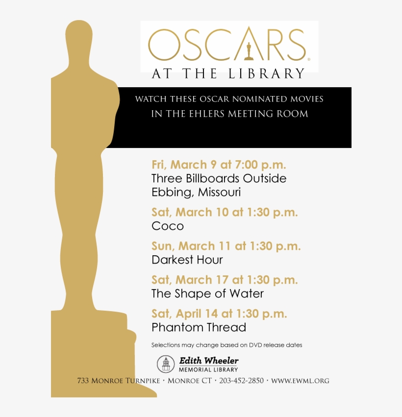 Oscars At The Library - Twist PNG Image | Transparent PNG Free Download ...