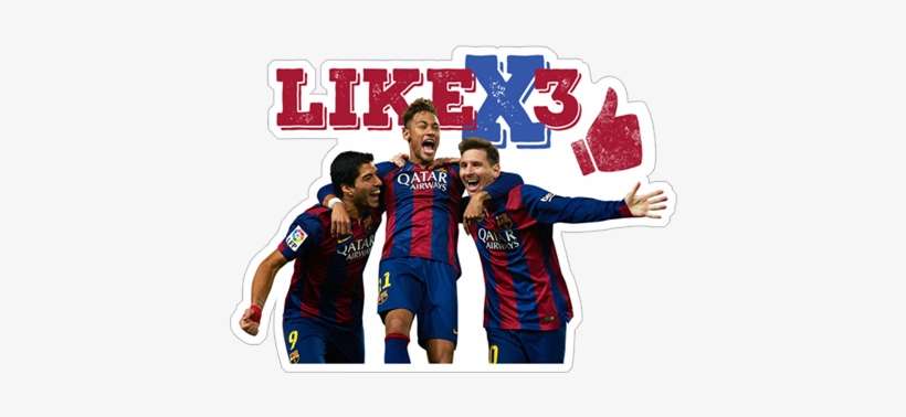 Fc Barcelona Barça Club's El Official Stickers - Team PNG Image ...