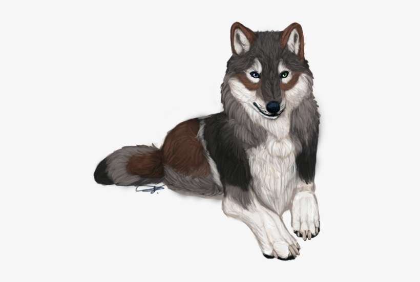 Download Realistic Looking Anime Wolves | Transparent PNG Download ...