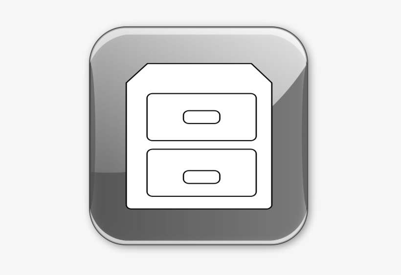 Replacement Filing Cabinet - Archive Icon Png Transparent PNG Image ...