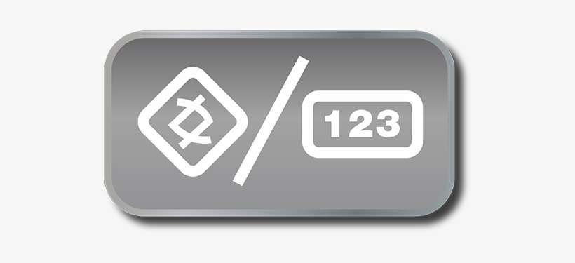 Find And Press The User Tools/counter Button That Looks - Sign PNG ...