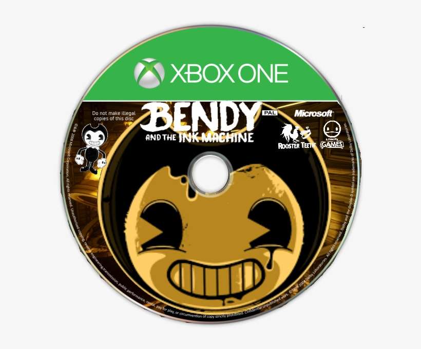 Console Disc Concept - Bendy And The Ink Machine Console PNG Image ...