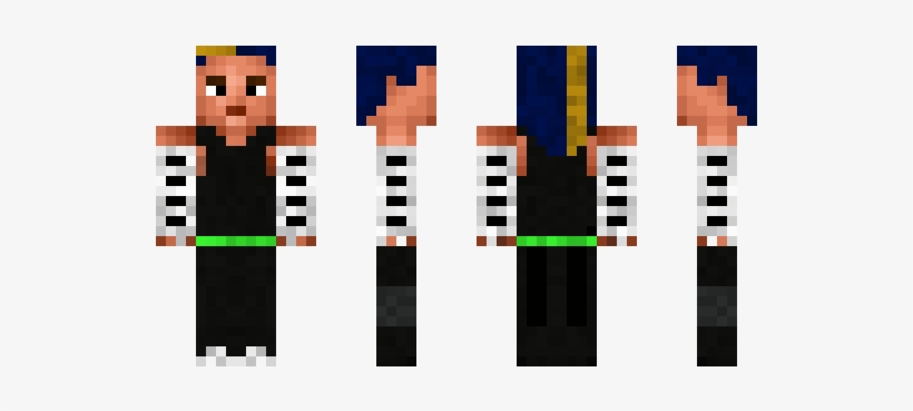 Minecraft Skin Jeffhardy - Minecraft Skin Do Authenticgames PNG Image ...