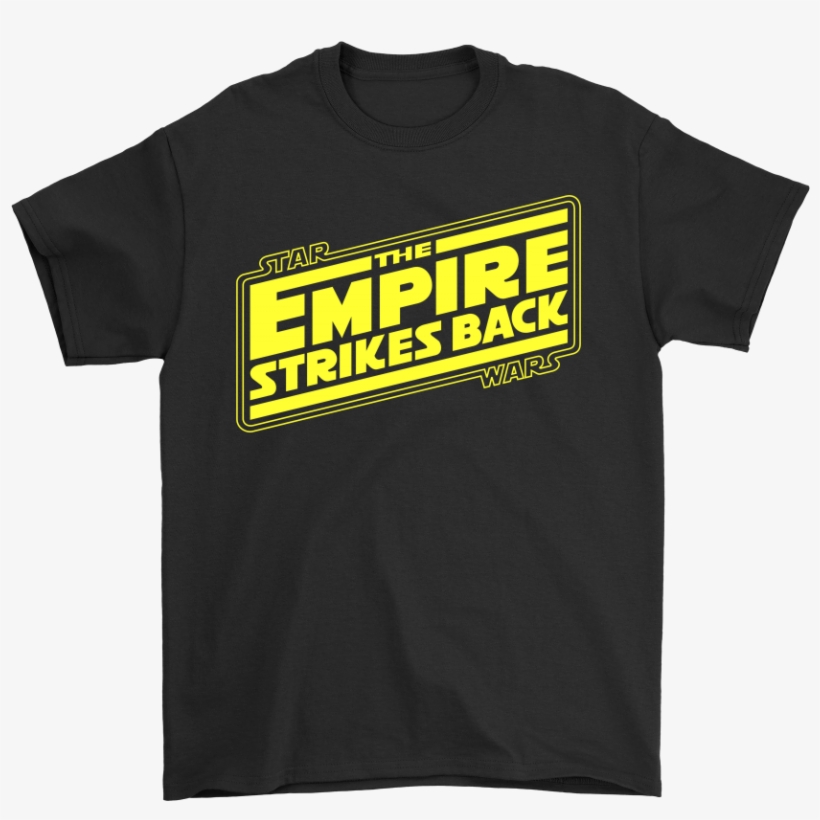 Empire Strikes Back Logo T-shirt - Wars The Empire Strikes Back PNG ...