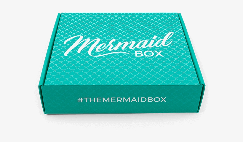 Every Month You Will Receive A Curated Box Full Of - Mermaid Box PNG ...