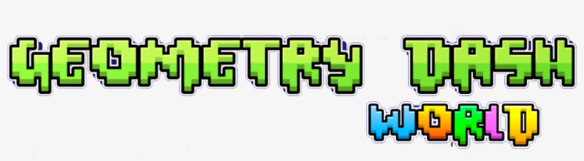Download Geometry Dash World - Geometry Dash World Logo Png ...
