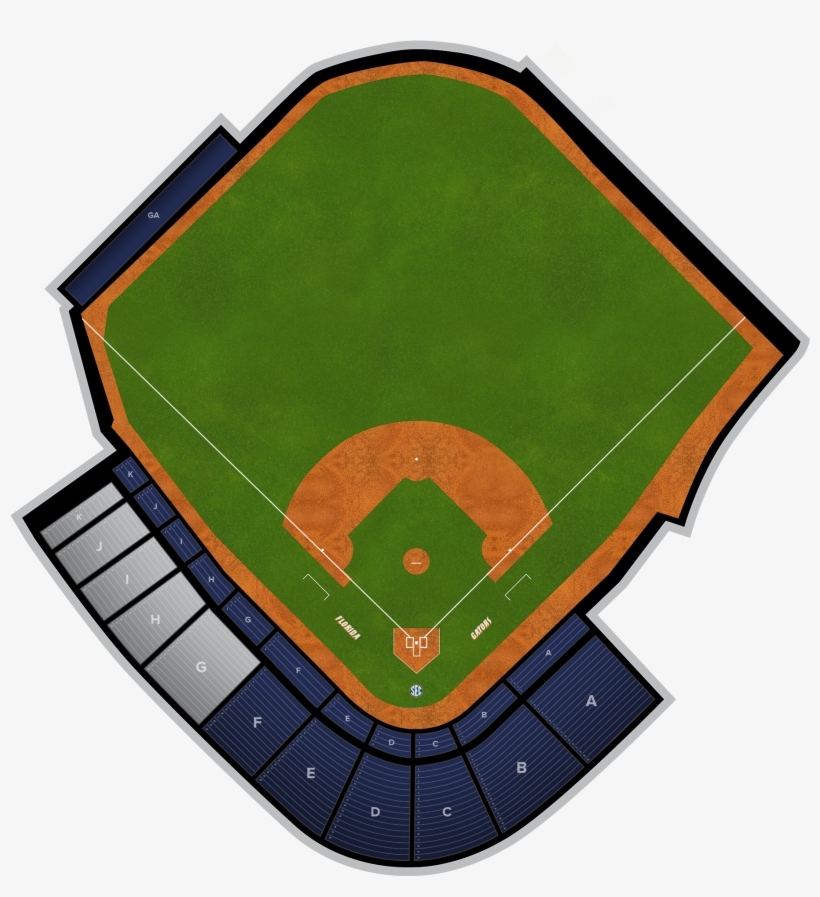 Gamecocks At Gators - Alfred A. Mckethan Stadium At Perry Field PNG ...