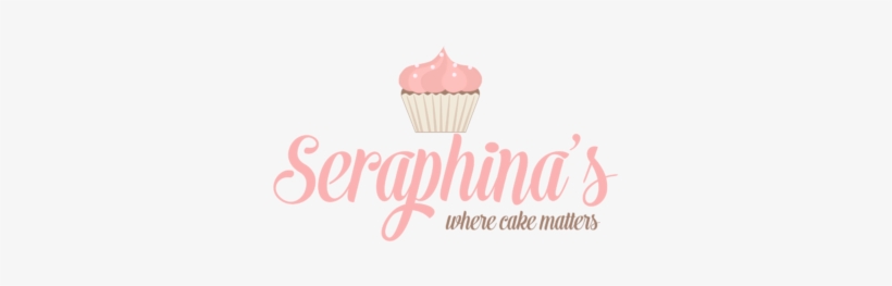 Premade Logo Pink Cupcake Bakery Logo - Blogger PNG Image | Transparent ...