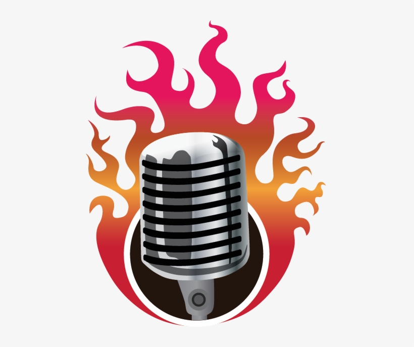 Download Fireside Storytelling - Logo Mic Png | Transparent PNG ...