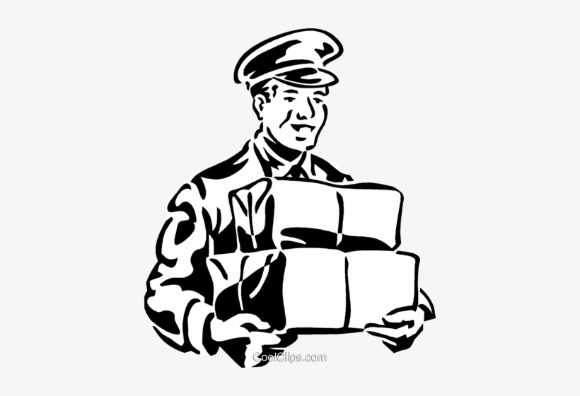 Delivery Man - Vintage Delivery Man PNG Image | Transparent PNG Free ...