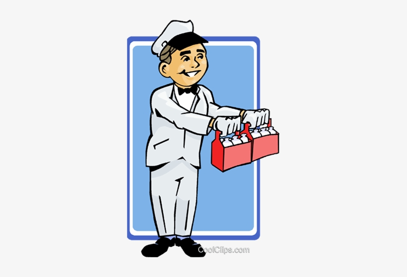 Milkman Royalty Free Vector Clip Art Illustration Vc009541 - Milk Man ...