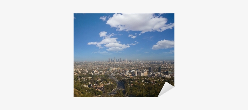 Downtown La Los Angeles Skyline California Poster • - Los Angeles PNG ...