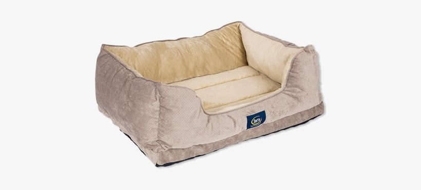 Serta Cuddler Dog Bed, Grey PNG Image | Transparent PNG Free Download ...