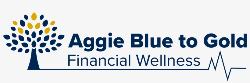Aggie Blue To Gold Financial Wellness Logo - Scholarship PNG Image ...